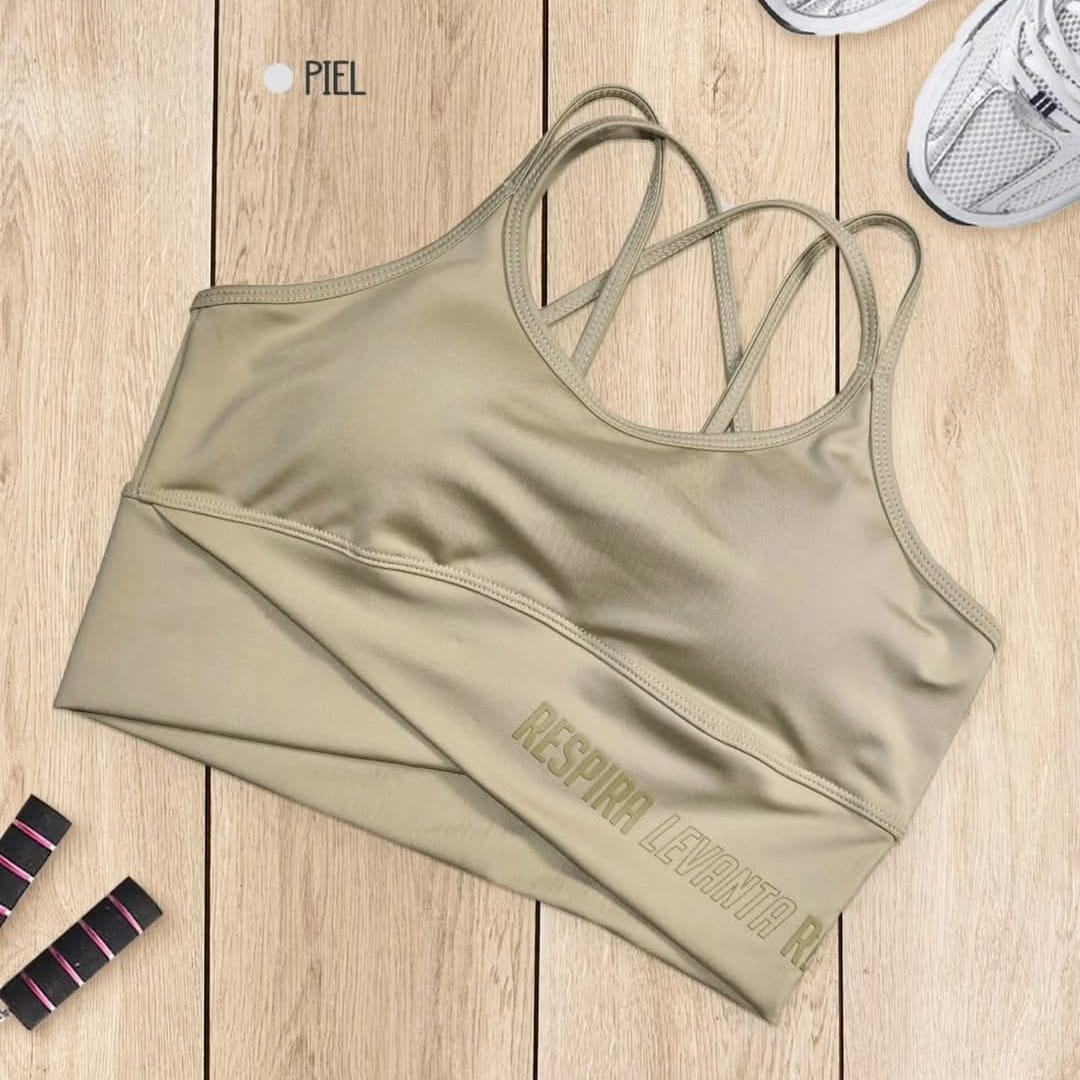 Top venecia piel (S-M) - Mamafit.pe - Tienda Deportiva